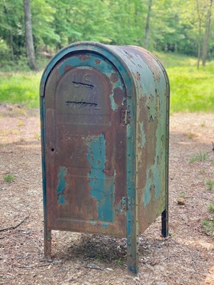 1958 USPS United States Postal Relay Mail Storage Box Knox Warrenton US ...