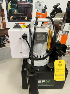 SPX Powerteam hydraulic torque wrench pump electric 10000 PSI | eBay