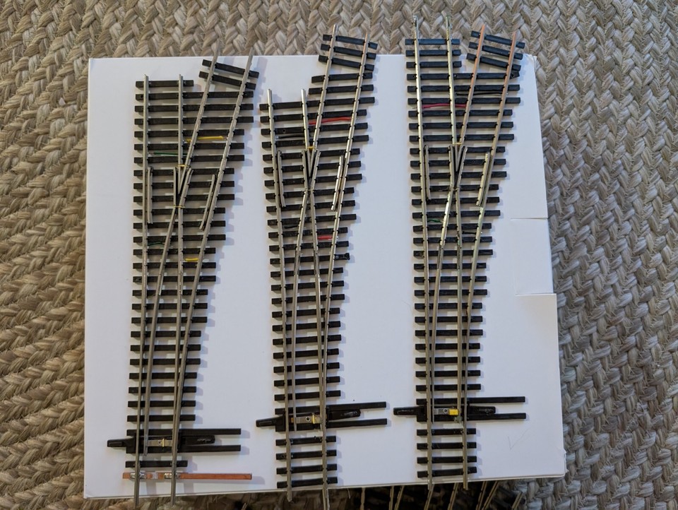 HO turnouts Peco Shinohara DCC friendly modfied | eBay