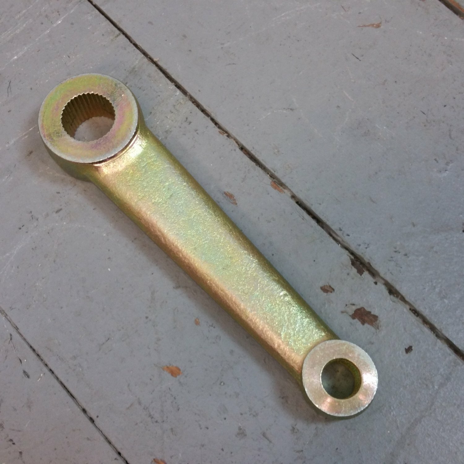 Steel Vega Gearbox Pitman Arm Steering Box Arm Linkage Hot Rod Muscle ...
