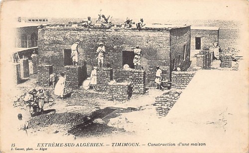 Algérie - TIMIMOUN - Construction d'une maison - Ed. J. Geiser 15 | eBay