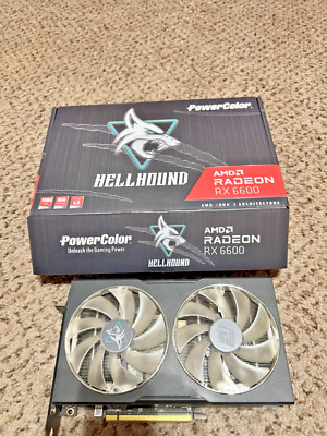 PowerColor Hellhound AMD Radeon RX 6600 8GB GDDR6 Graphics Card | eBay