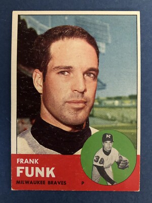 1963 Topps Set Break #476 Frank Funk: EX/EX+ | eBay