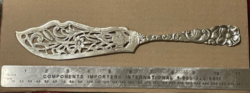 AEL STERLING SILVER FISH SLICE SERVER~Hand Made ??? | eBay