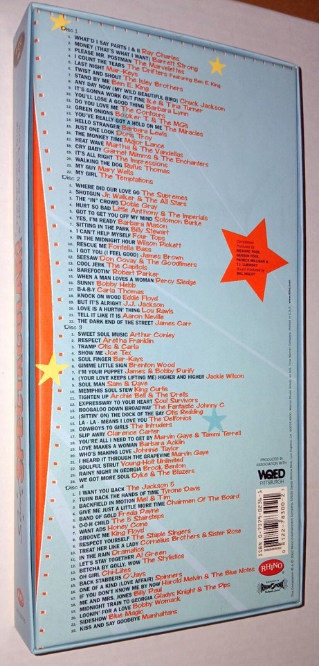 SOUL SPECTACULAR-THE GREATEST SOUL HITS OF ALL TIME-4CD LONG BOX SET ...