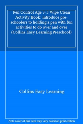 Pen Control Wipe-Clean Activity Book (Collins Easy Learning Pres ...