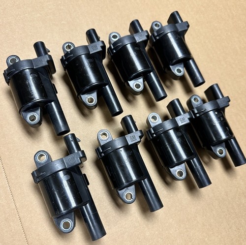 GENUINE AC Delco 8 Ignition Coils 2014-2024 Chevrolet GMC Cadillac Gen ...