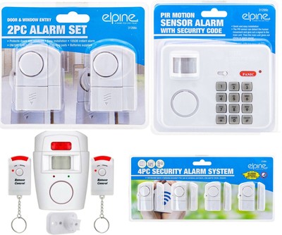 Wireless Door Window MOTION SENSOR ALARM SECURITY KEY PAD PIR Home ...