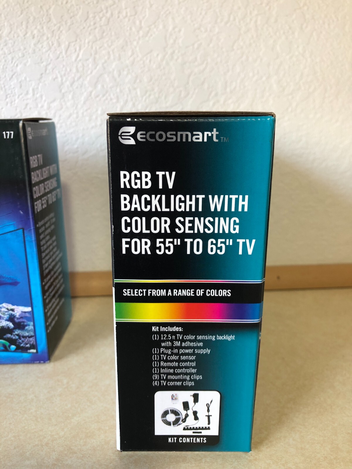 Lot of 2 EcoSmart (1009 461 177) RGB TV BACKLIGHT w/ Color Sensing 55 ...