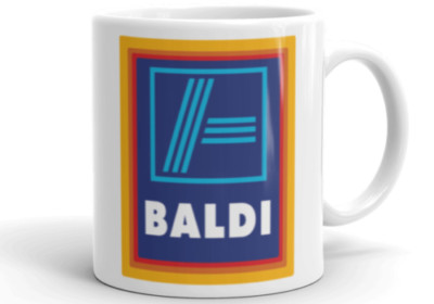 Baldi Mug Novelty Rude Cup Adult Baldy Gift Birthday Aldi Meme Xmas ...