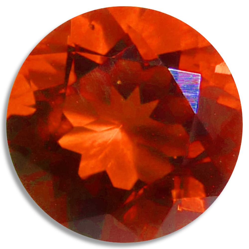 Lab Created Helenite Green Orange Teal Round Faceted Loose Gems since ...