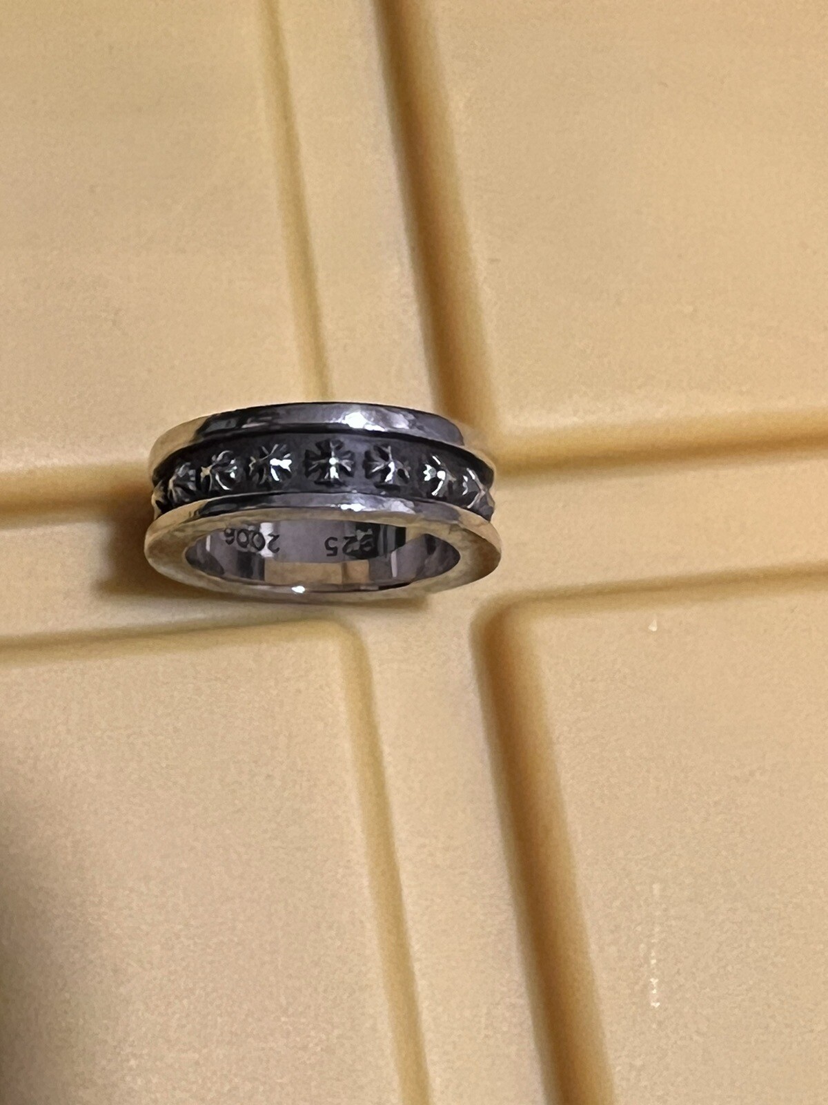 Chrome Hearts Tiny Plus Ring - Gem