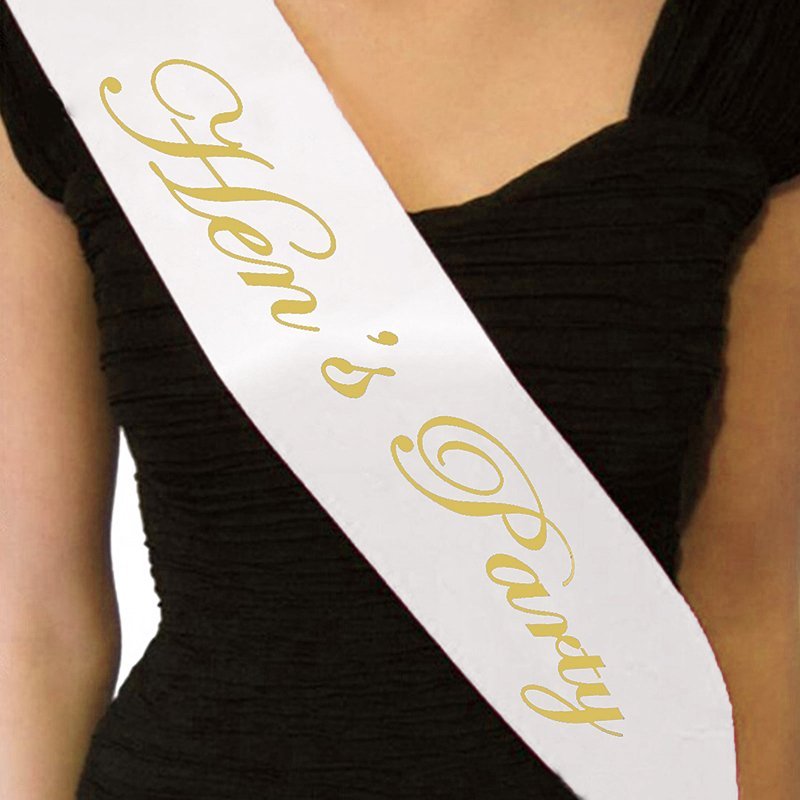 19Colour Sashes Hens Night Party Text Sash Bridal Bride To Be ...