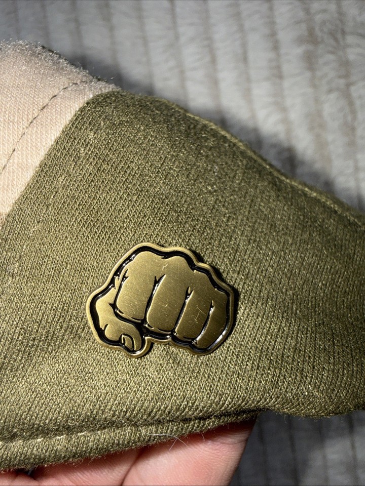 BOSTON SCALLY CO Responder Military Single Panel Green & Camo with Fist ...