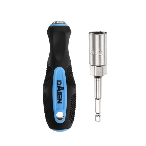 Metric Nut Driver 15mm Detachable Hex Socket Screwdriver, Blue/Black ...