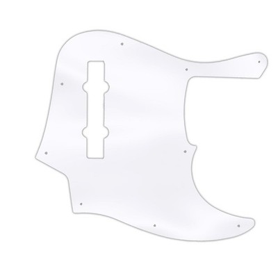 Fender Made In Mexico 5 String Jazz Bass V Clear Acrylic | eBay UK