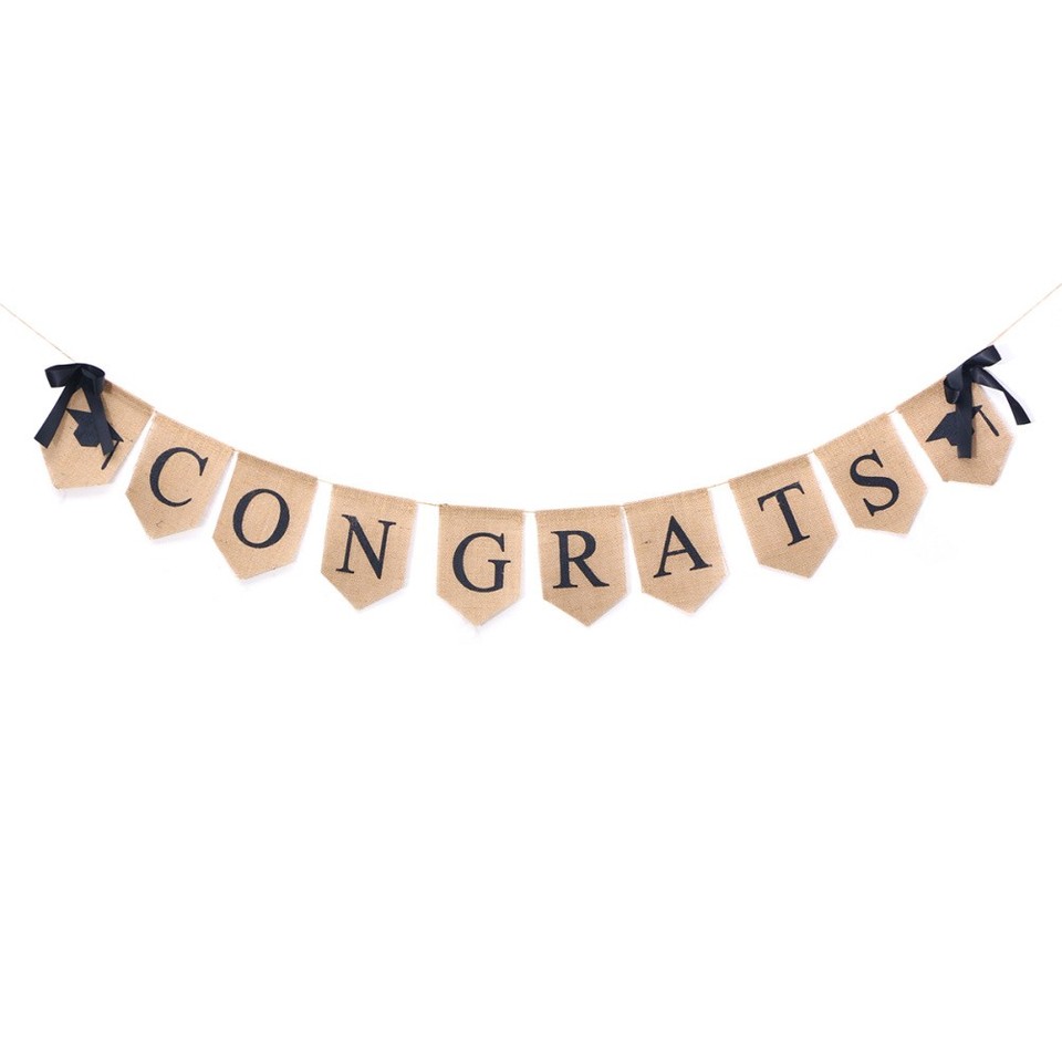 Graduation Decorations Class Congratulations Graduate Banner Congrats ...