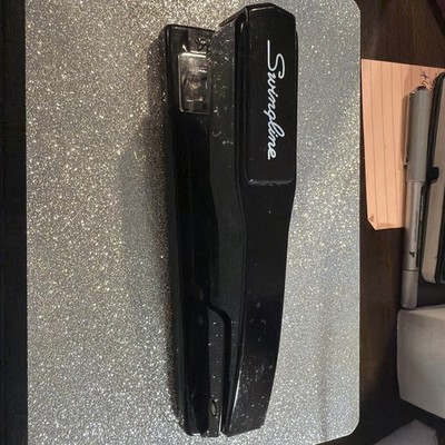 SWINGLINE Model #444 Desk Stapler Black Metal 7” 74711444019| eBay