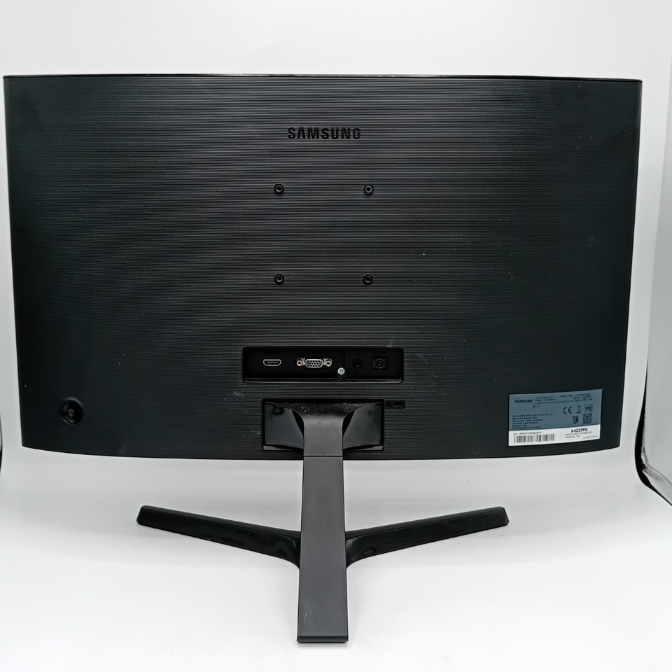 Samsung Curved Business Monitor with Viewing Comfort C24F396FHU Working ...