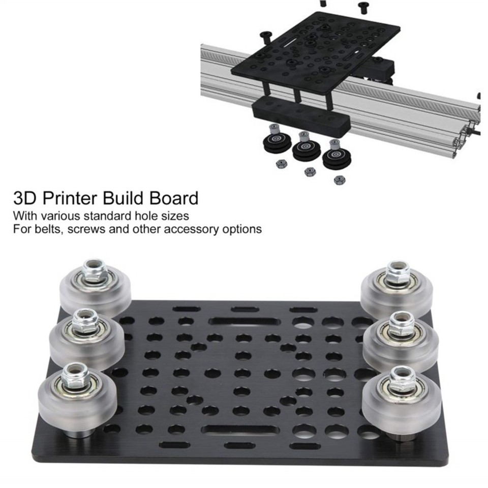 V-Slot Gantry Set 20-80mm Gantry Plate with Wheels for V-Slot ...