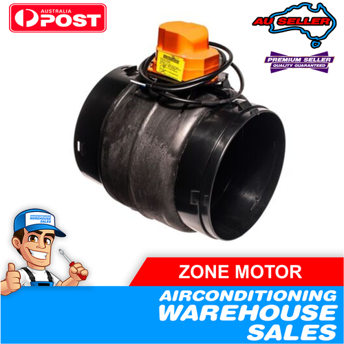 Metalflex Zone Boss Damper with Motor 24v | eBay Australia