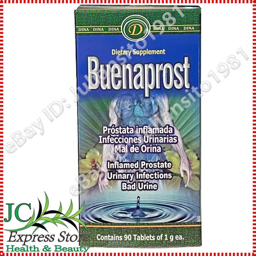 BUENAPROST INFLAMED PROSTATE URINARY INFECTIONS BAD URINE 90 TABLETS ...