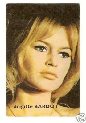 Brigitte Bardot . Vintage 1960s French Card B | eBay