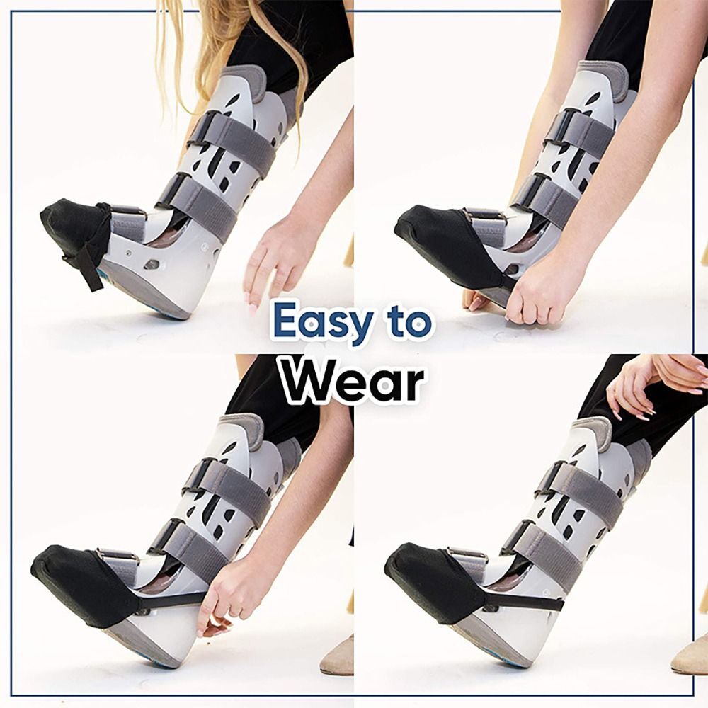 Broken Foot Keep Warm Adjustable Foot Cast Toe Cover Toe Protector Cast ...