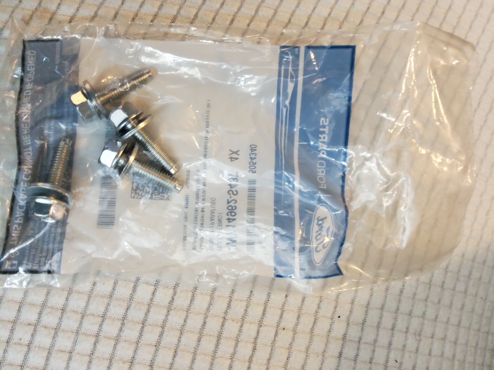 OEM Ford W714962-S437 Engine Cover Rear Support Bolts W714962S437 Set ...