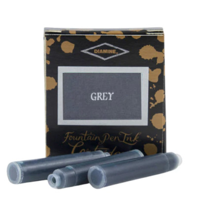 Diamine Ink Cartridges - Grey | eBay Australia