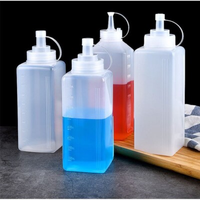 Plastic Square Squeeze Bottle Bottle Squeeze Bottle Small Diameter 800 ...