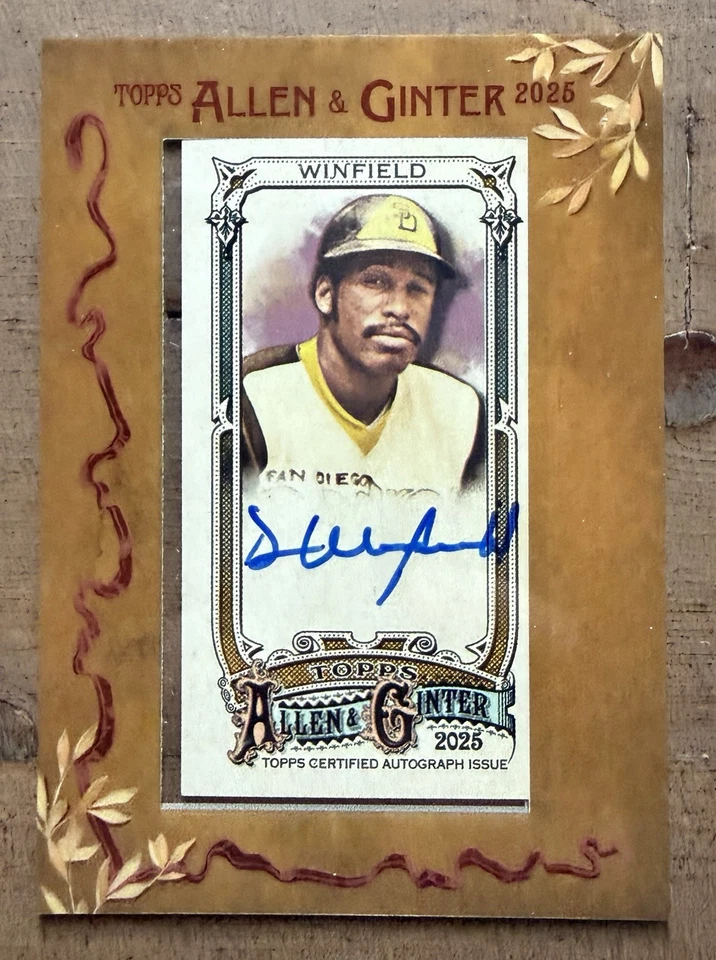 2025 Topps Allen & Ginter - Dave Winfield #MA-DWI for sale | eBay