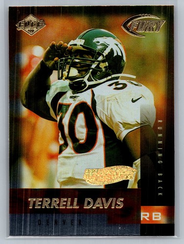 1999 Collector's Edge Fury #33 Terrell Davis Denver Broncos | eBay UK
