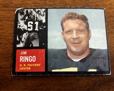 1962 Topps #68 Jim Ringo SP PACKERS | eBay