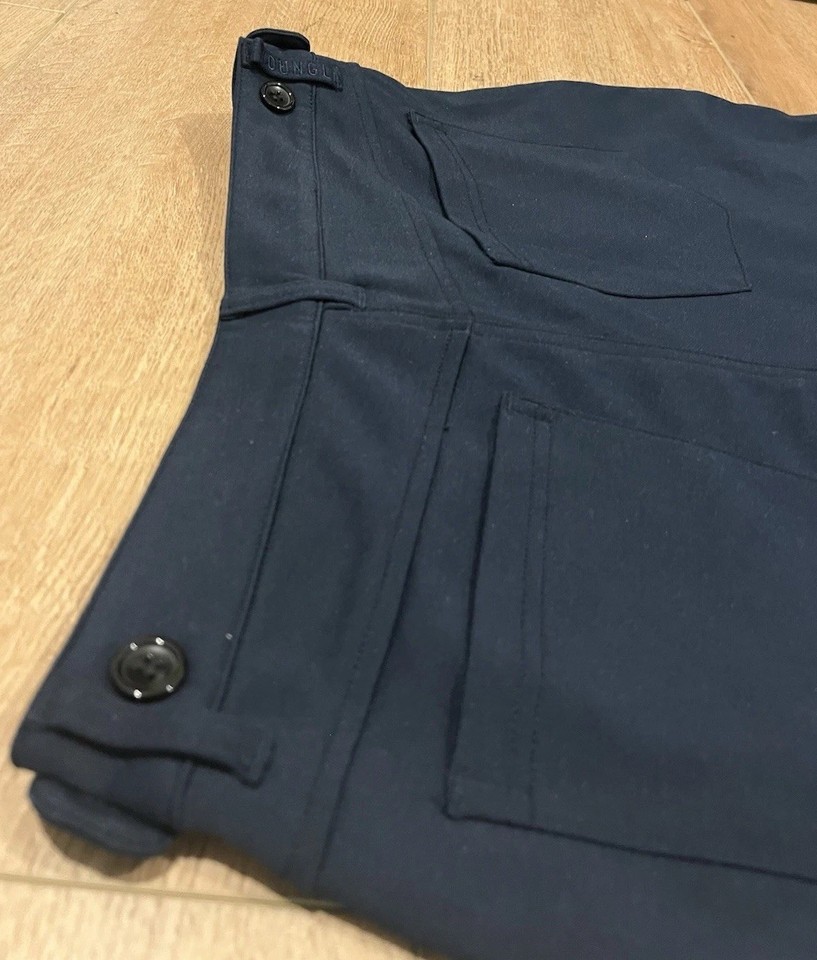 Youngla Dapper Dress Pants 32x28 Navy Blue Stretch Slim Fit | eBay