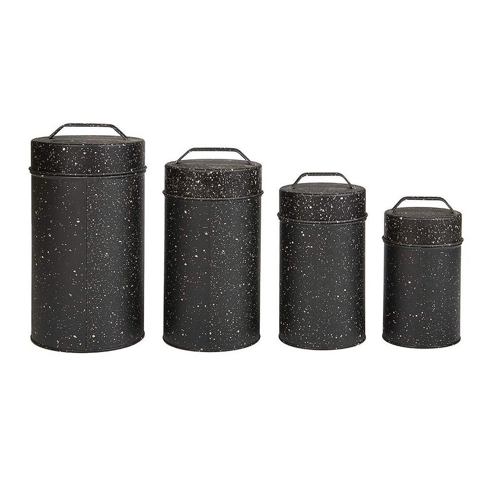 Olde Country Food Safe Tin Canisters | Kitchen Home Decor | Air Tight ...
