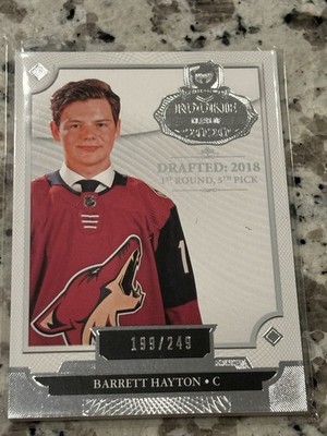 2019-20 Upper Deck The Cup - Rookie Class of 2020 Barrett Hayton #2020 ...