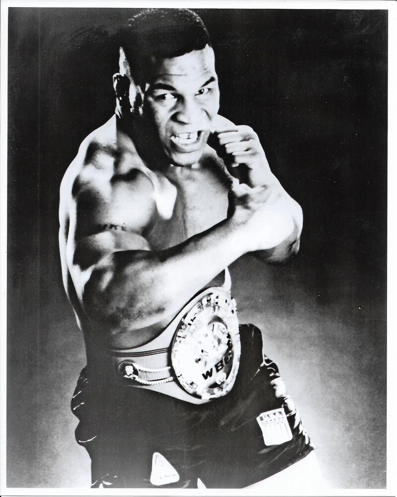 Mike Tyson Black And White Pictures