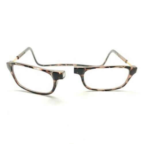 New Authentic Clic Magnetic Magnified Readers Tortoise Clear Reading +1.50 | eBay