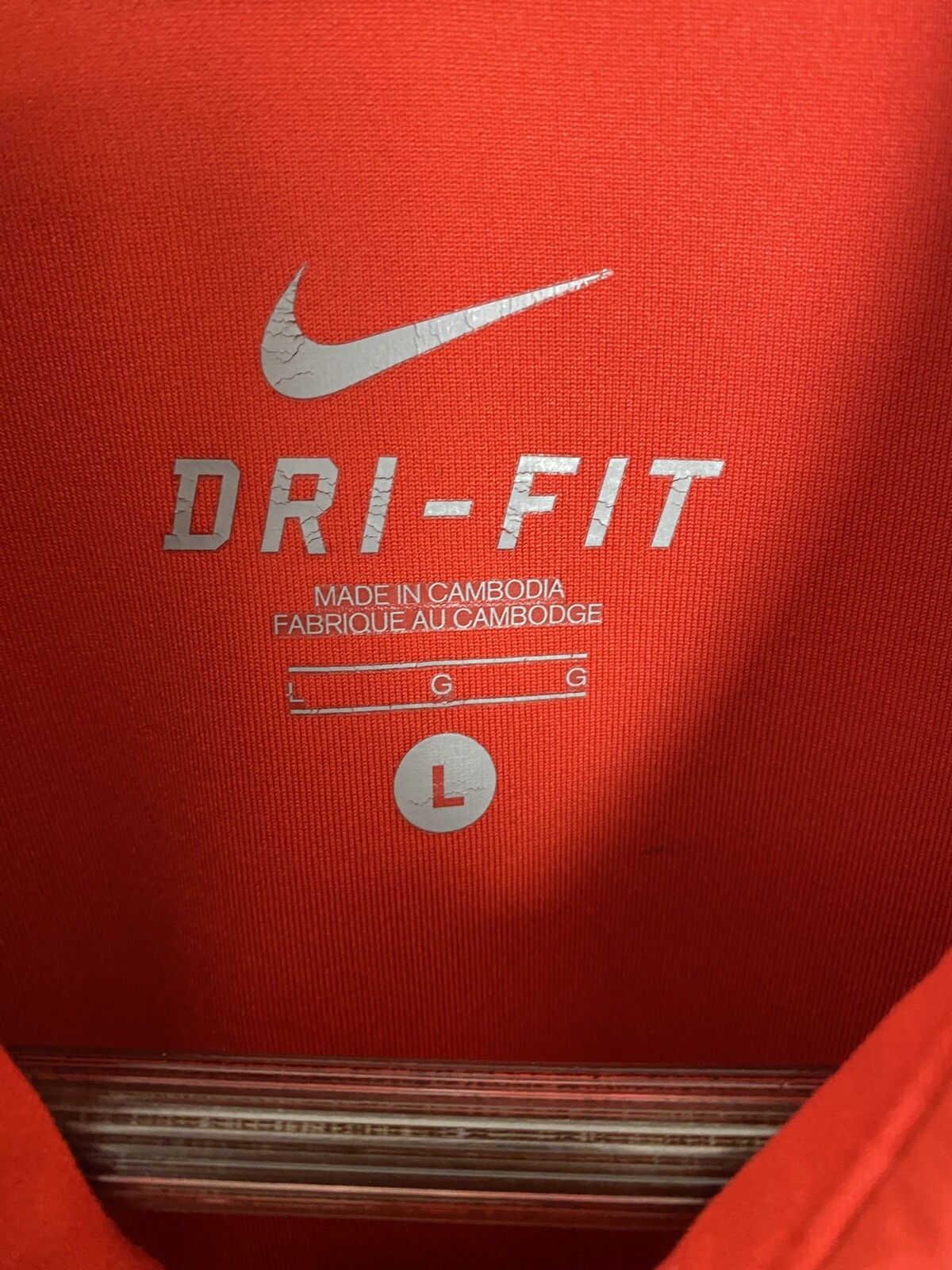 Nike Roger Federer RF 2010 ATP Shanghai Tennis Polo Shirt Large Rafa ...