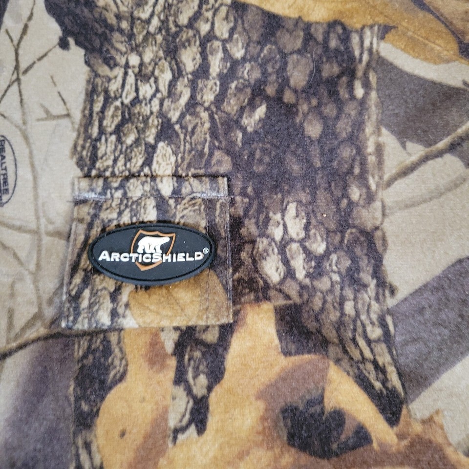 Arctic Shield Realtree Hardwoods Camo Insulated Full Zip Hunting Jacket ...