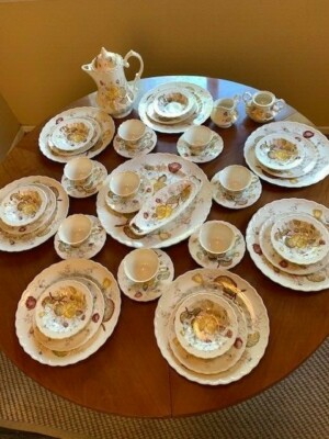 Vintage Dinnerware 34 Piece Set | eBay