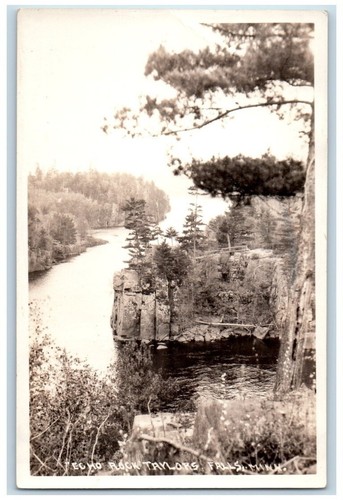c1920's Echo Rock View Taylors Falls Minnesota MN RPPC Photo Unposted ...