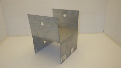 USP CONNECTORS PB66/BC6, 5-1/2" x 3-1/2" GALVANIZED POST CONNECTOR, NNB ...