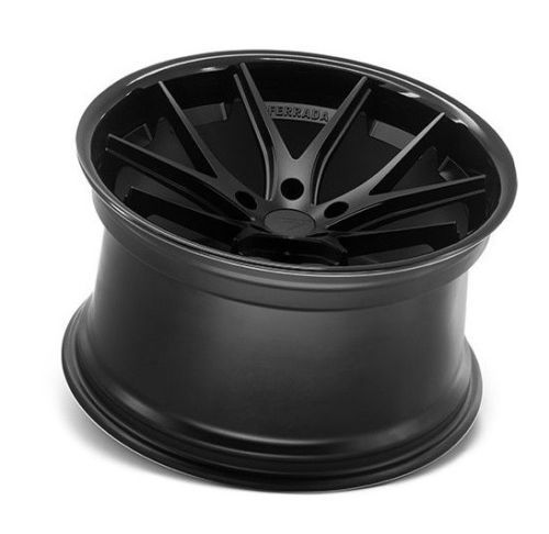 22" FERRADA FR2 MATTE BLACK WHEELS FOR 22X9 ET.35 22X10.5 ET.42 5X114.3 ...