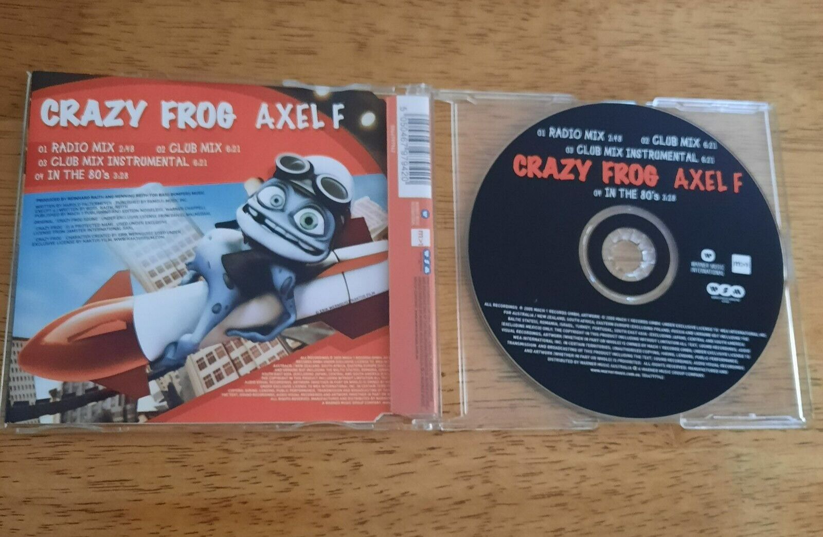 Axel F [Single] by Crazy Frog (CD, 2005) 5050467979420 | eBay
