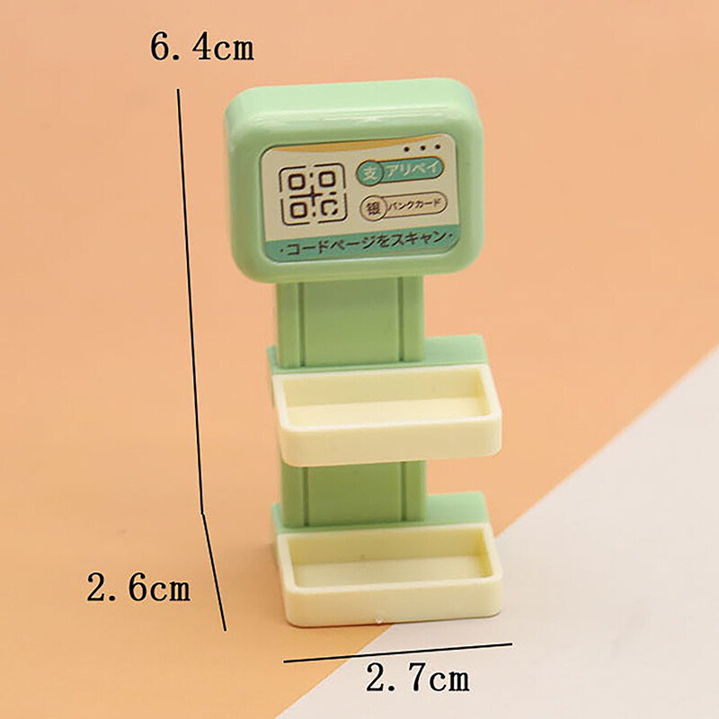 1:12 Dollhouse Miniature Cashier Counter Pretend Play Doll House ...