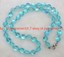 Natural 6/8/10/12mm Blue Gleamy Moonstone Round Gemstone Beads Necklace ...