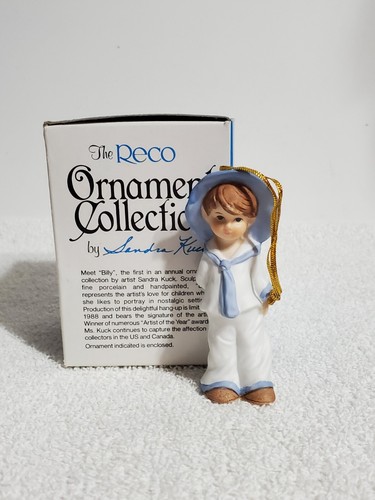 The RECO Ornament Collection by Sandra Kuck Billy Boy Signed by Artist ...
