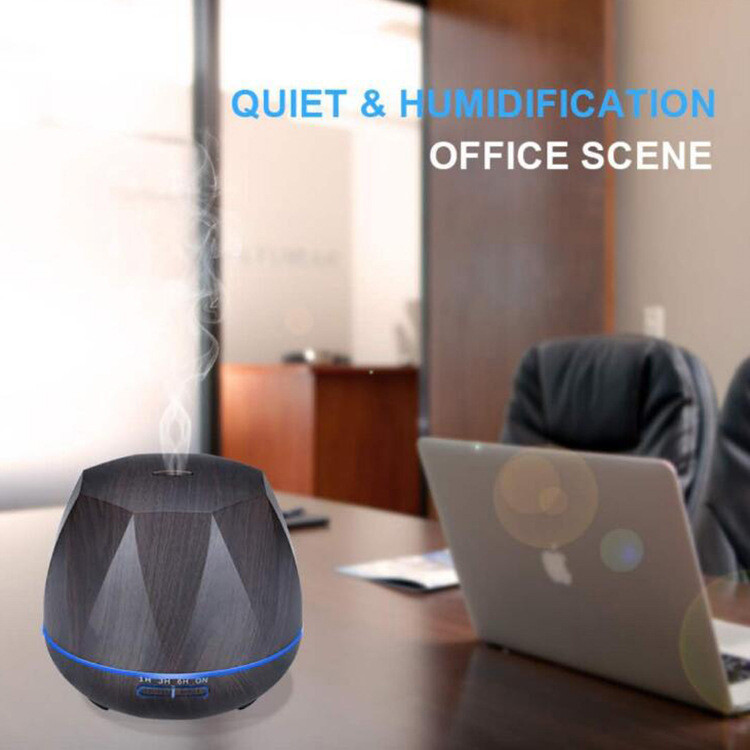 LED Ultrasonic Aromatherapy Oil Diffuser Essential Air Aroma Purifier ...